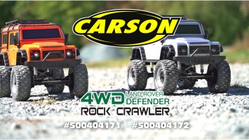 Land Rover Defender 1:8 – RC-Geländewagen (500404171/2) - CARSON ...
